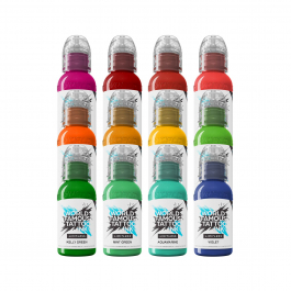World Famous Limitless Tattoo Ink - Dragon Set - 12x 30 ml - Killer Ink ...